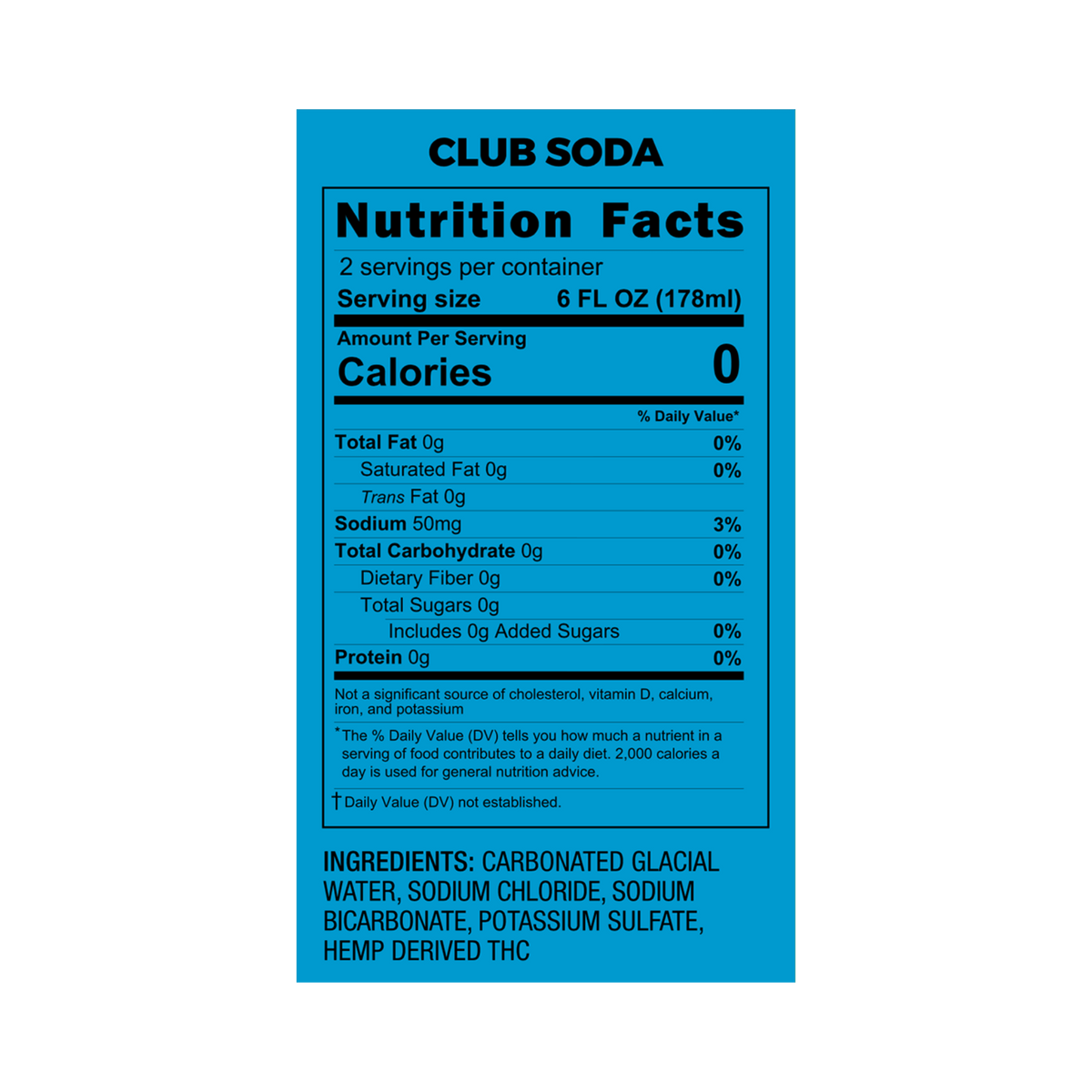 Stigma | 10mg THC Club Soda 4 pk | CBD RS