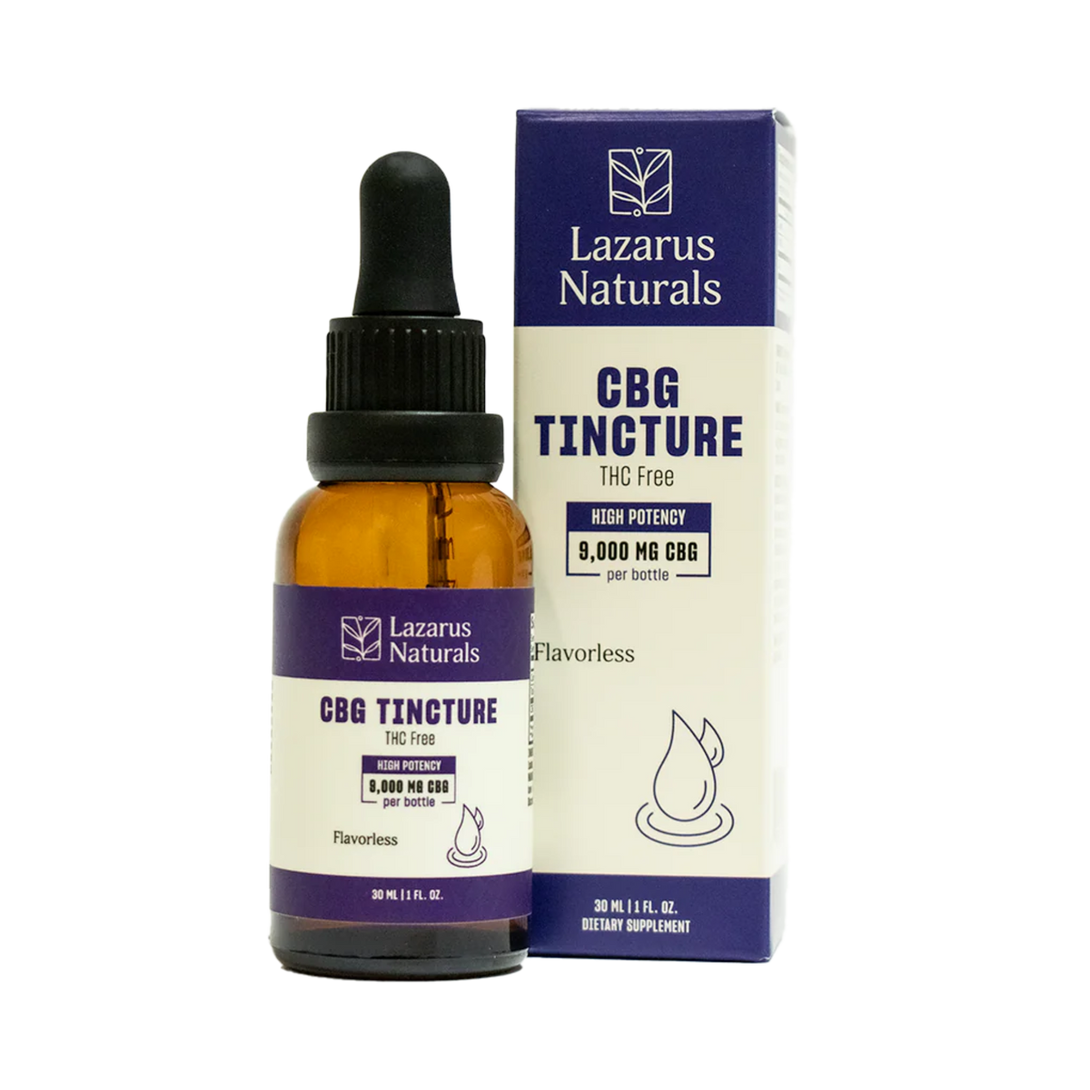 Lazarus Naturals CBG Isolate Oil 9000 mg 30 ml | CBD RS