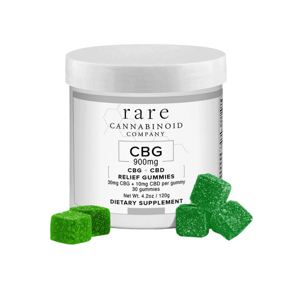 Rare Gummies CBG 30 mg (30ct) | HW Lounge