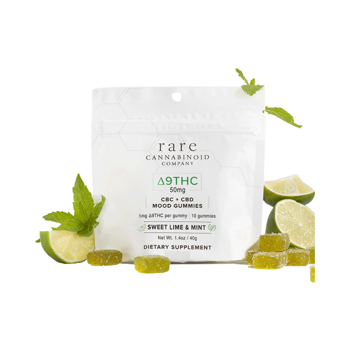 Rare Delta 9 THC:CBC Gummies 50 mg (10 ct) | HW Lounge